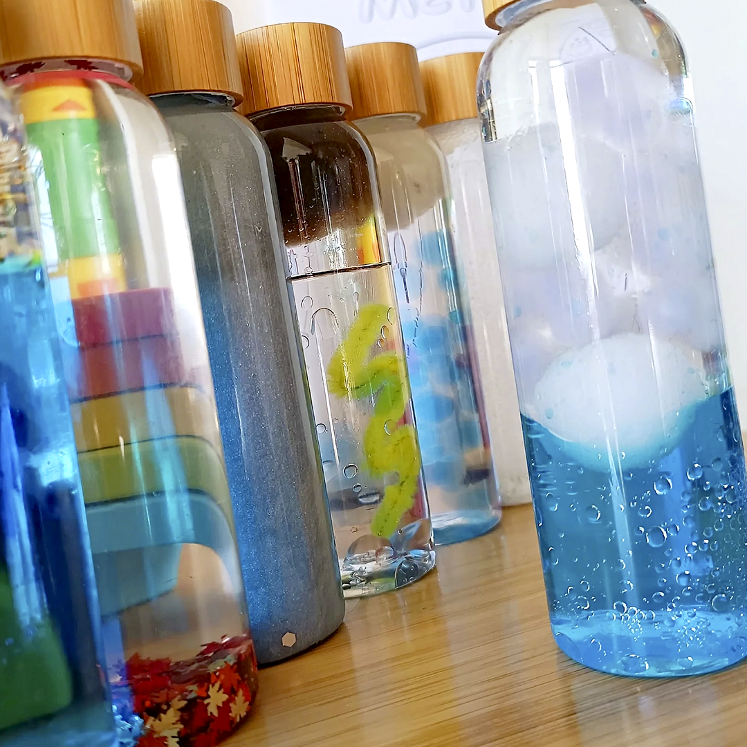 Botellas Sensoriales - Escuela Infantil Kekos